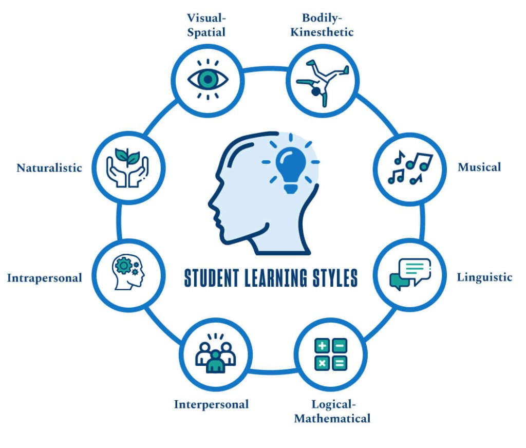 Types Of Learning Styles The 7 Most Common Learning Types Infographic