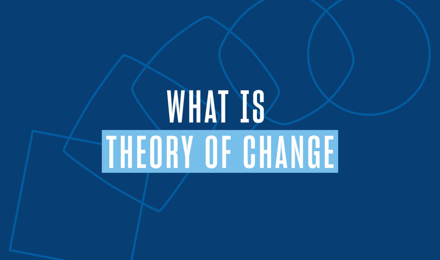 What is a Theory of Change? Explanation & Example