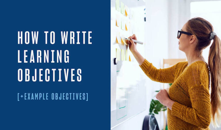 How to Write Learning Objectives — 7 Examples