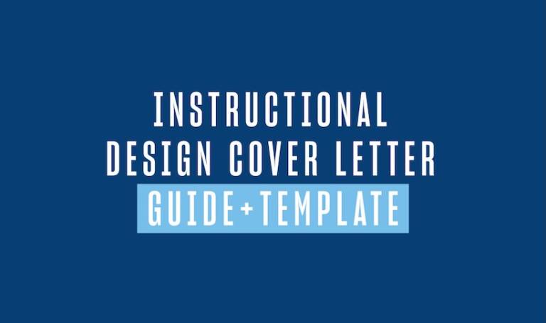 Instructional Design Cover Letter Guide [+ Template]